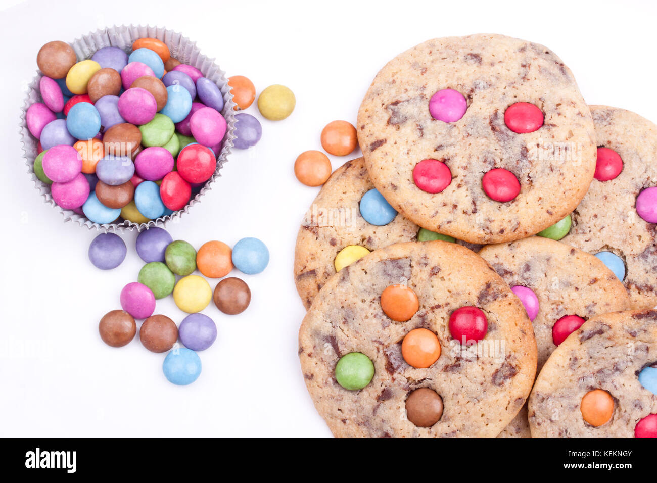 Smarties background Banque de photographies et d’images à haute ...