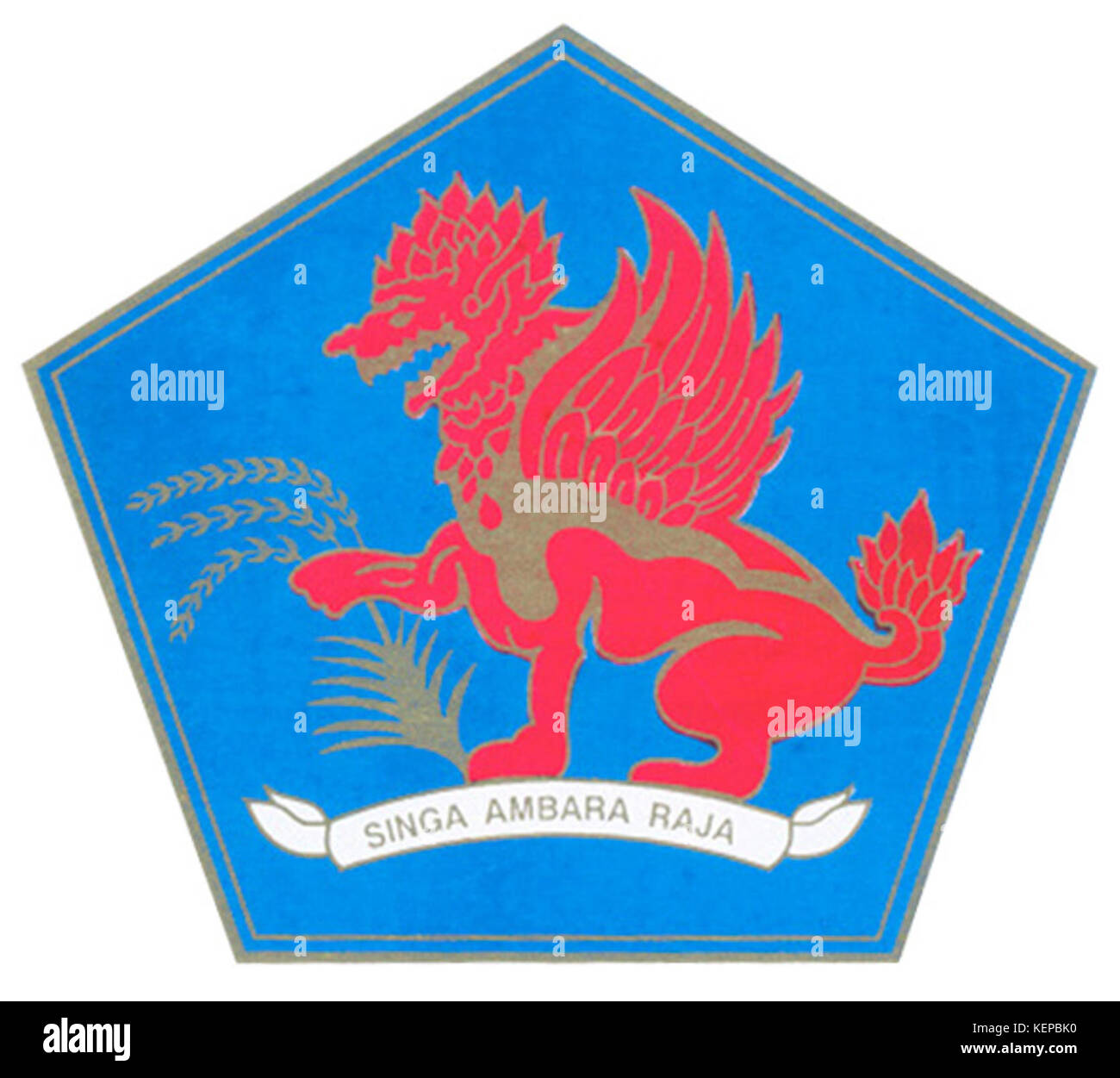 Lambang Kabupaten de Buleleng Photo Stock - Alamy