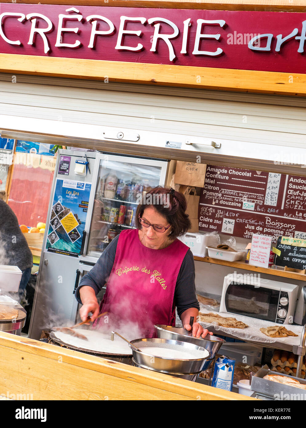 French crepes stall Banque de photographies et d’images à haute ...