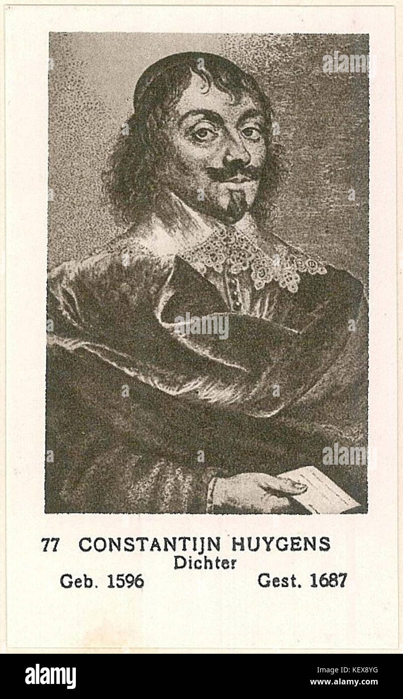 Constantijn huygens Banque de photographies et d’images à haute ...