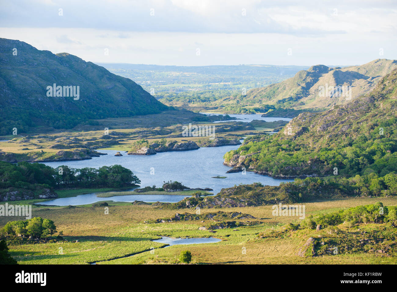 Lacs de killarney et de montagnes de killarney Banque de photographies ...
