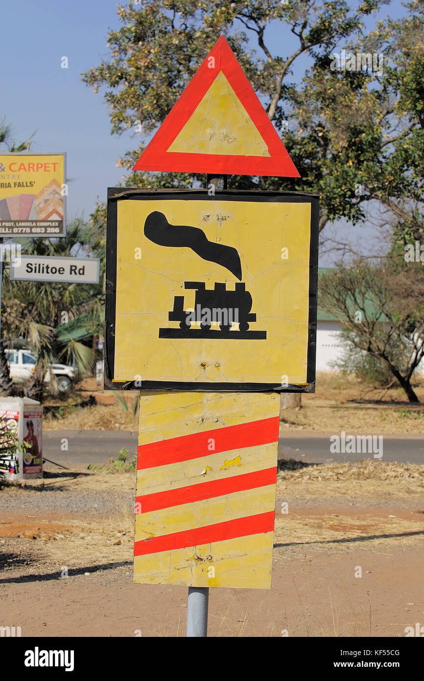Africa afrique zimbabwe railway train Banque de photographies et d ...