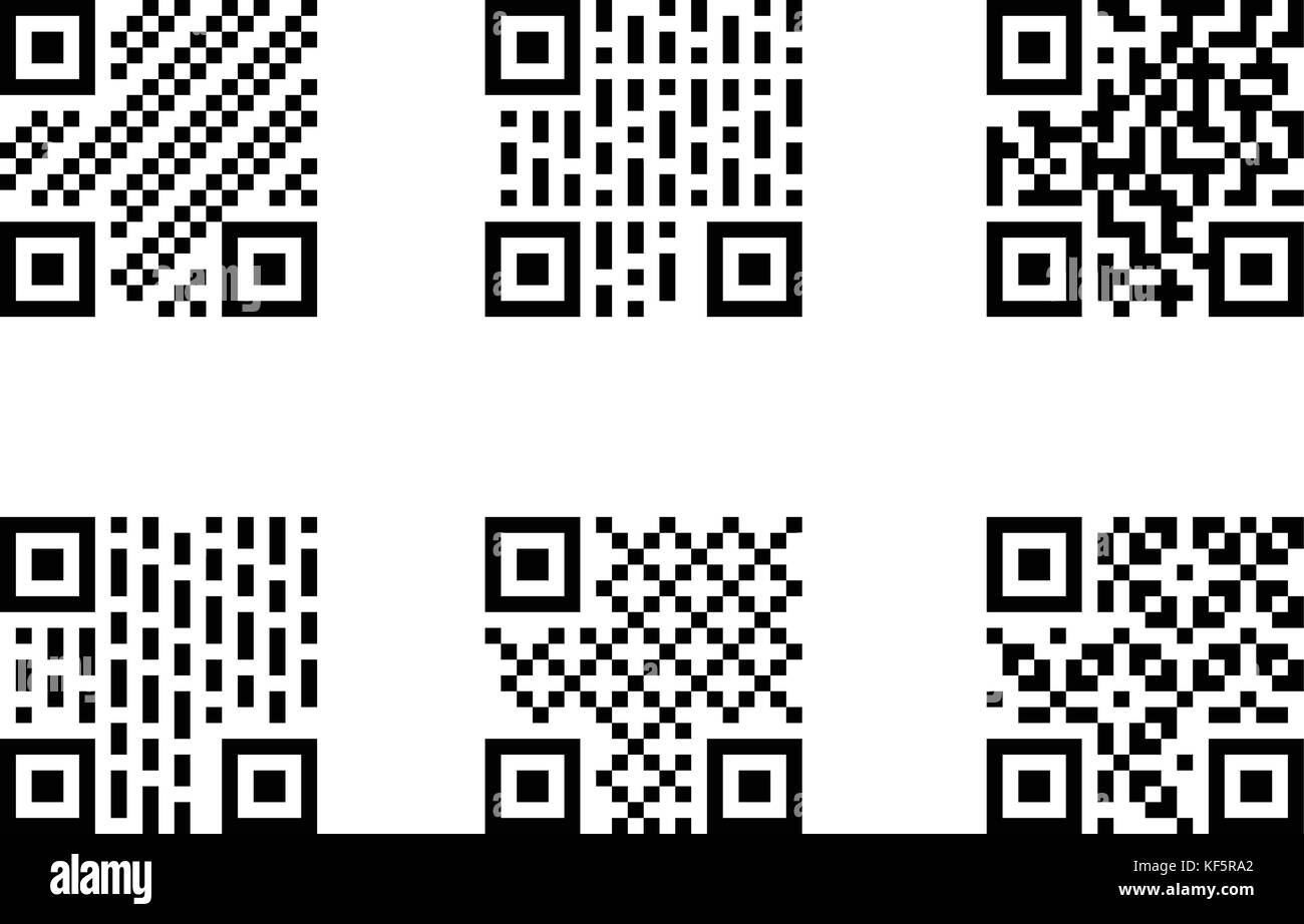 Qrcode vector vectors Banque de photographies et d’images à haute ...
