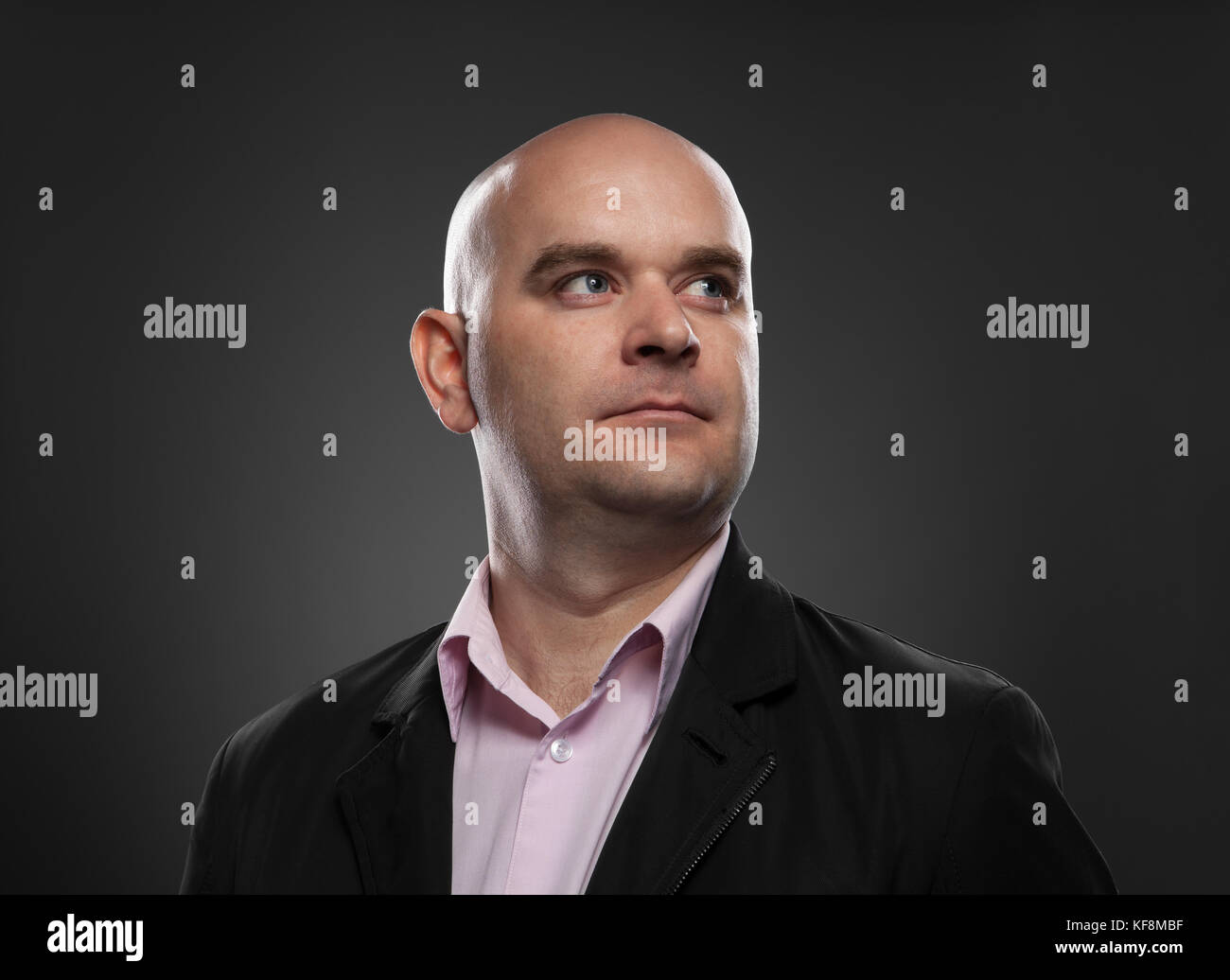 Homme blanc chauve Banque de photographies et d’images à haute ...