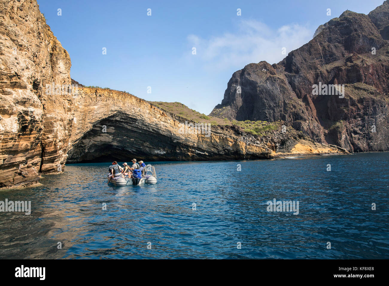 Îles Galapagos, en Équateur, l'île Isabela, Punta vicente Roca, à la ...