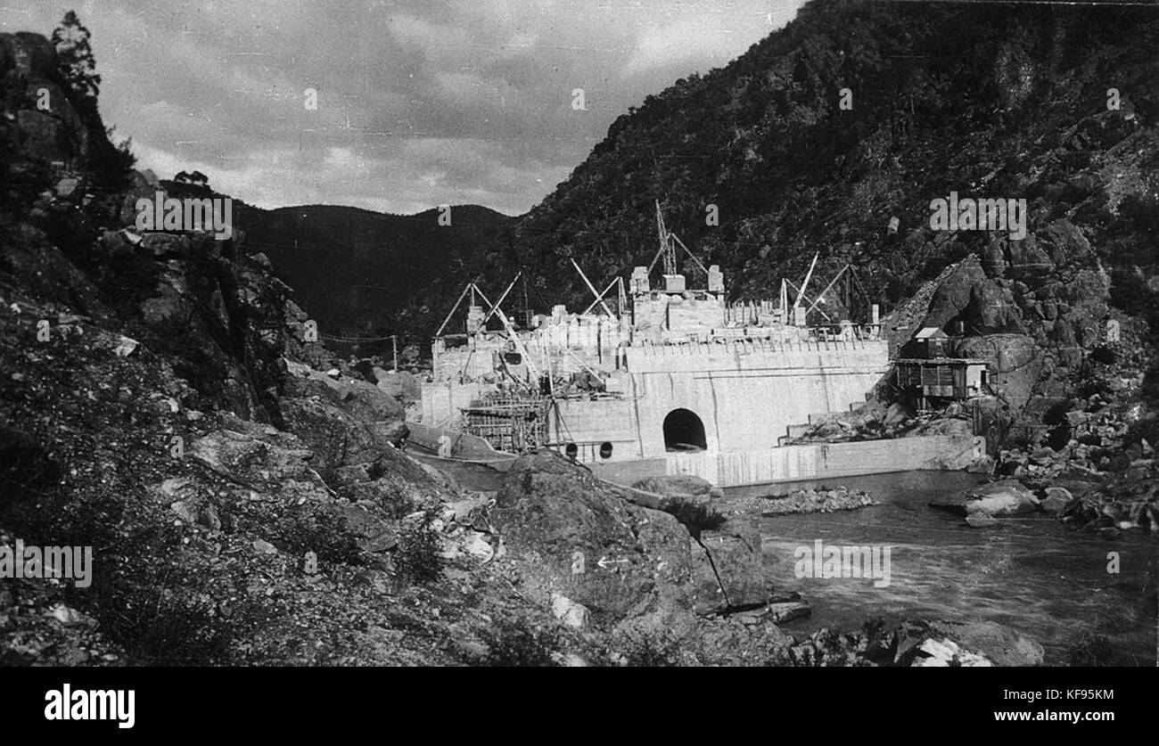 Barrage en construction Banque de photographies et d’images à haute ...