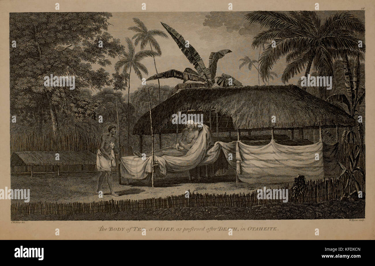 Gravure du capitaine james cook Banque de photographies et d’images à ...