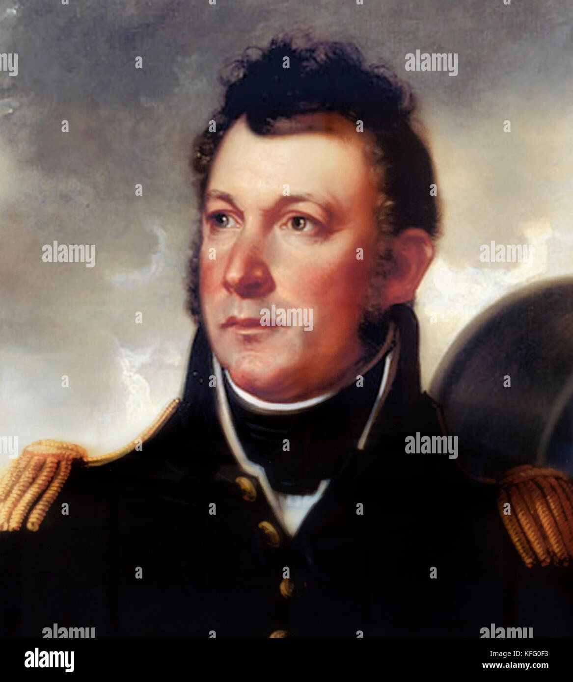 Portrait du capitaine George Armistead (1780-1818), un officier ...