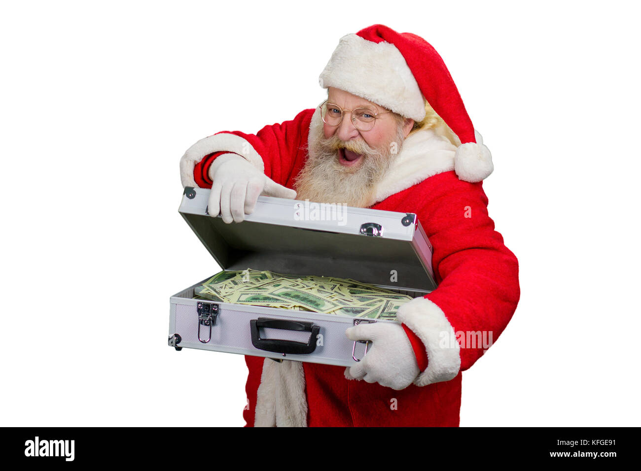 Pere noel rigolos Banque de photographies et d’images à haute ...