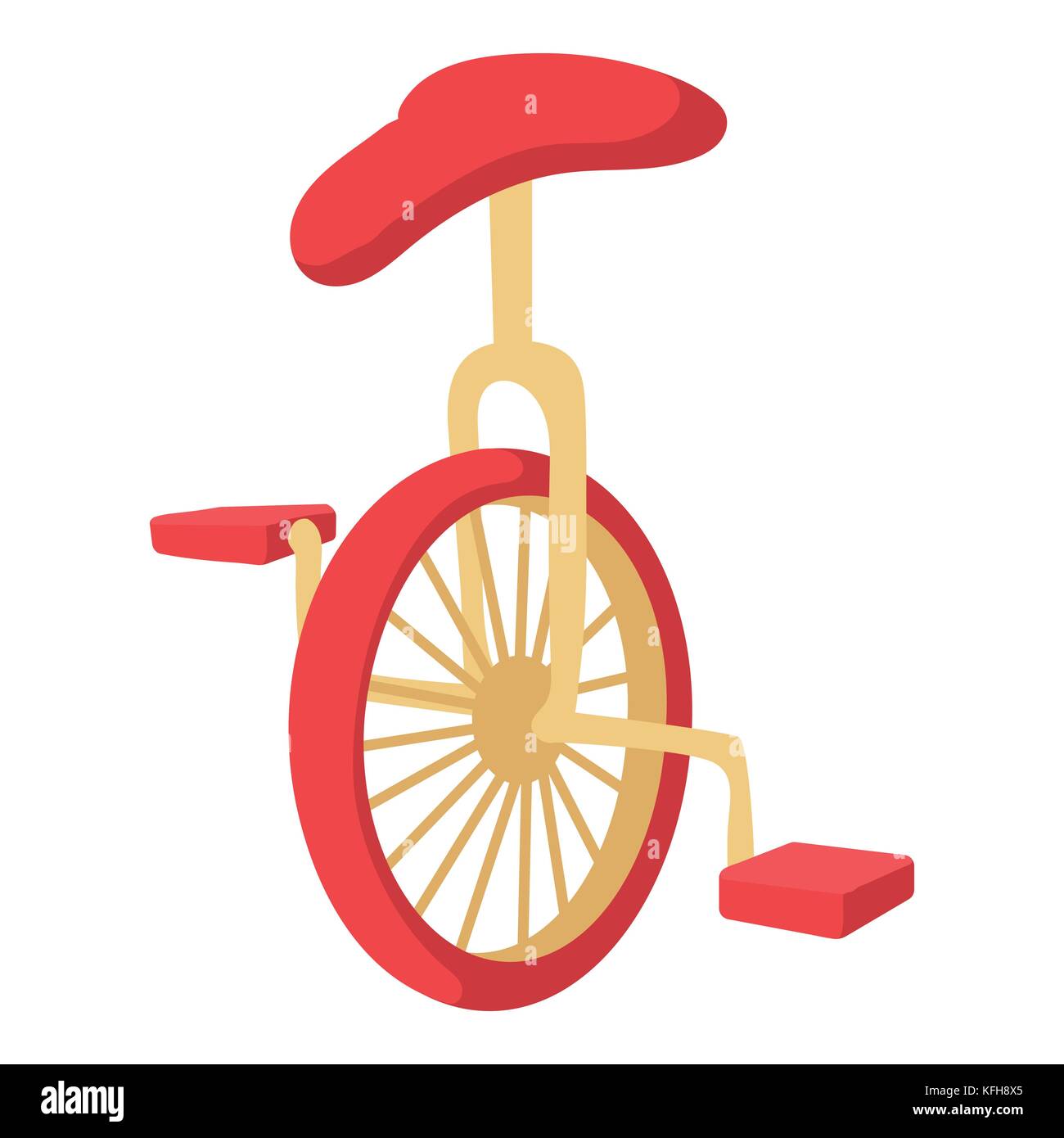 Icône De Monocycle Banque d'image et photos - Alamy