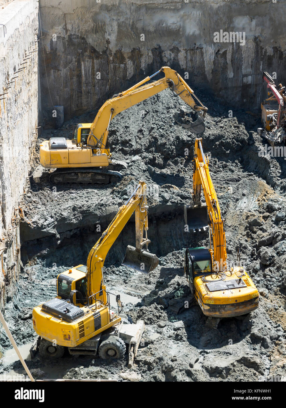 Machine à creuser Banque de photographies et d’images à haute ...