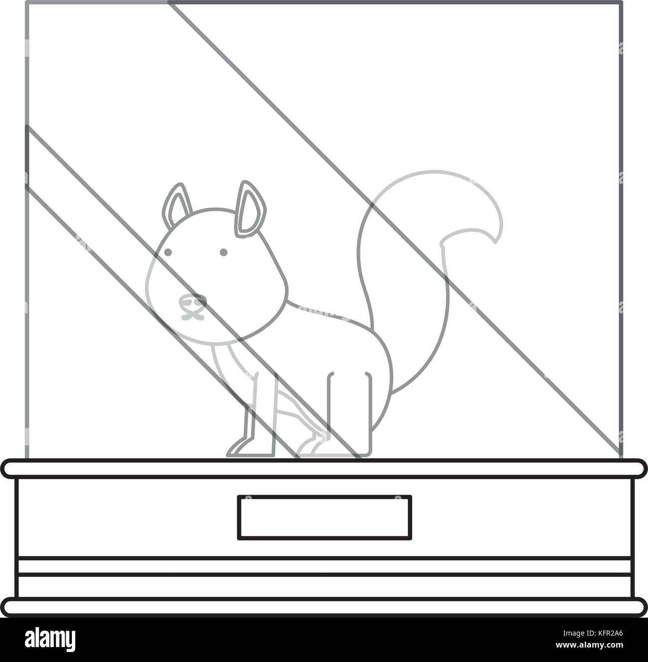 Tamia rayé Banque d'images vectorielles - Alamy