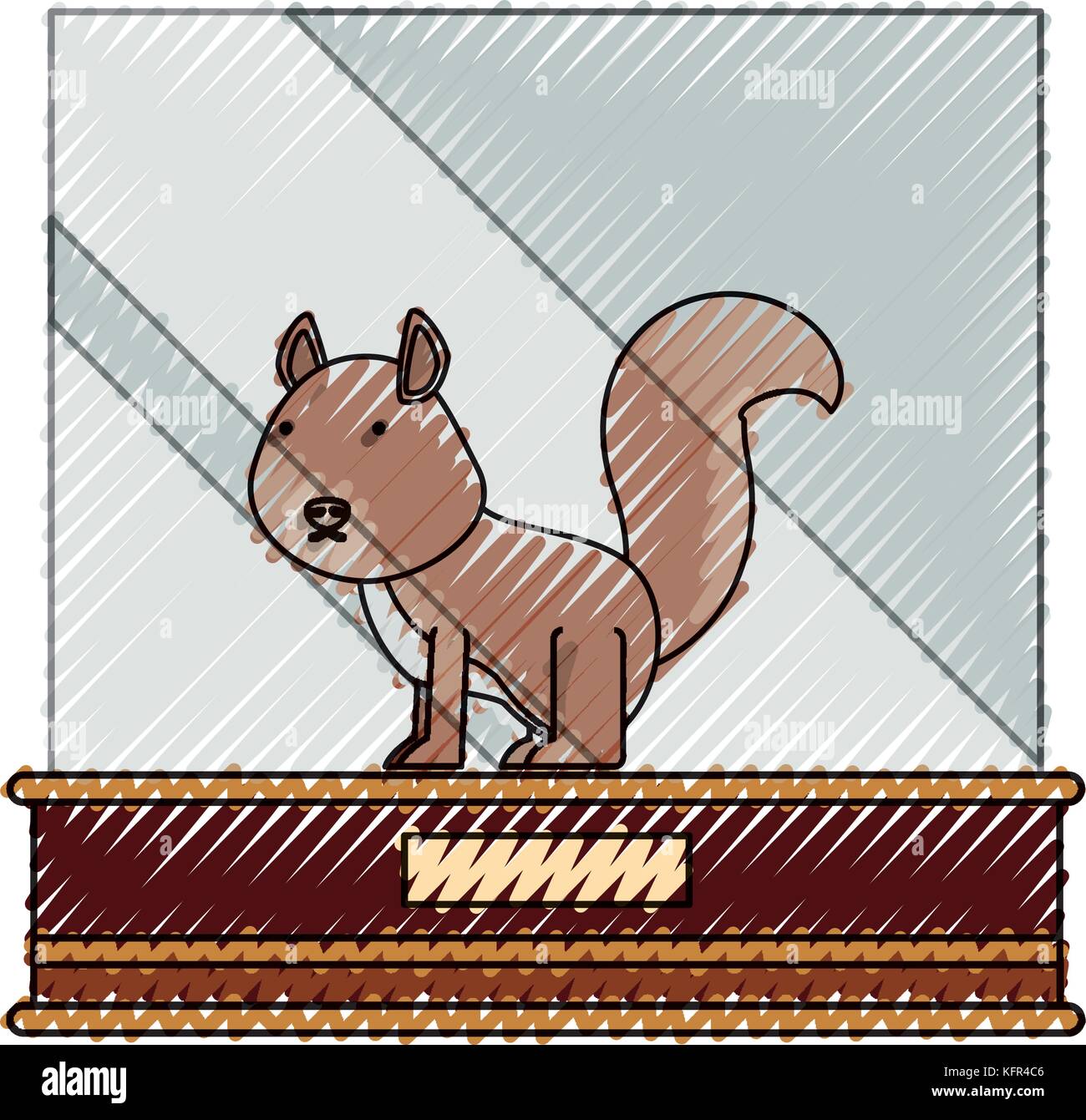 Tamia rayé Banque d'images vectorielles - Alamy