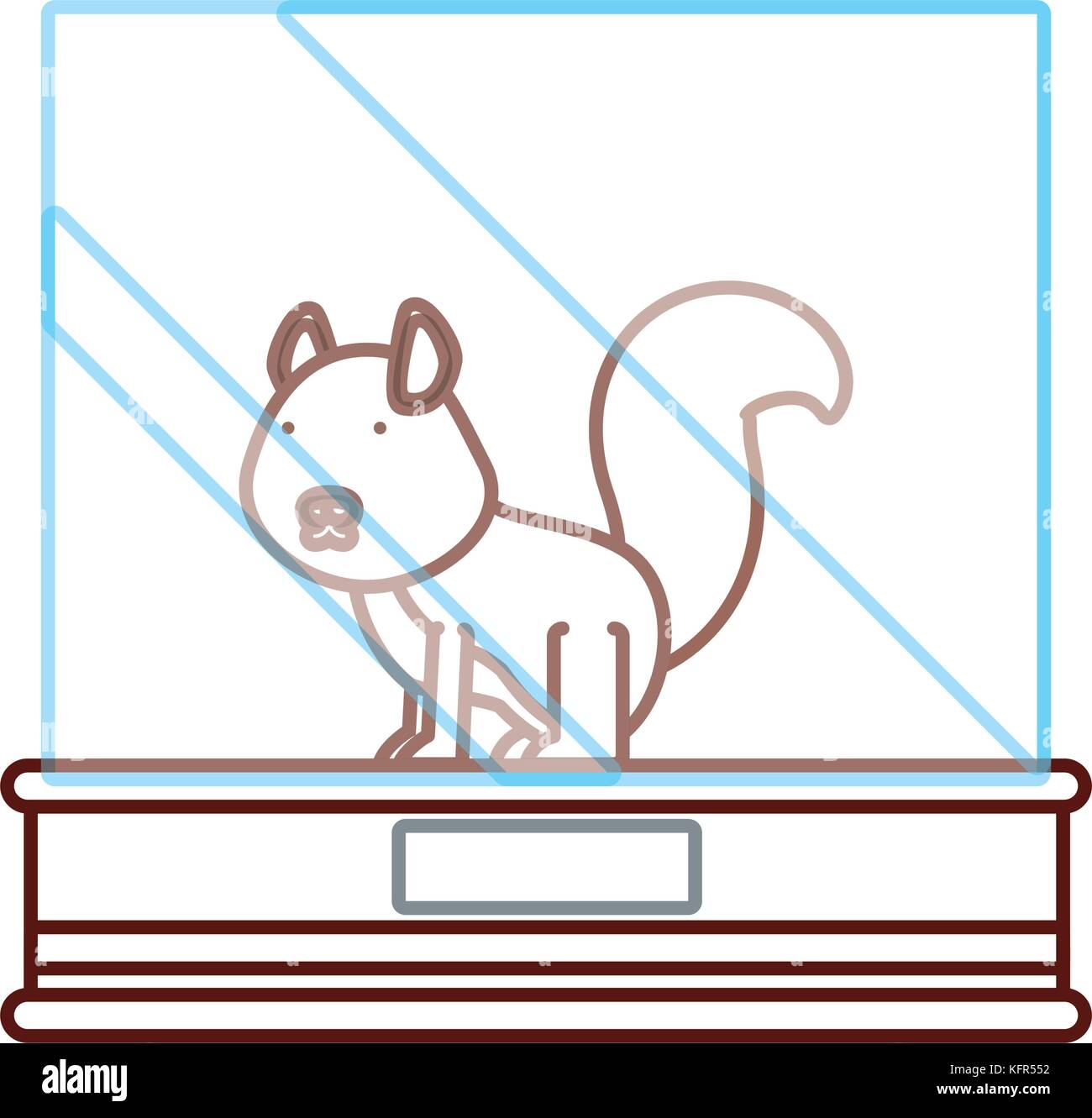 Tamia rayé Banque d'images vectorielles - Alamy