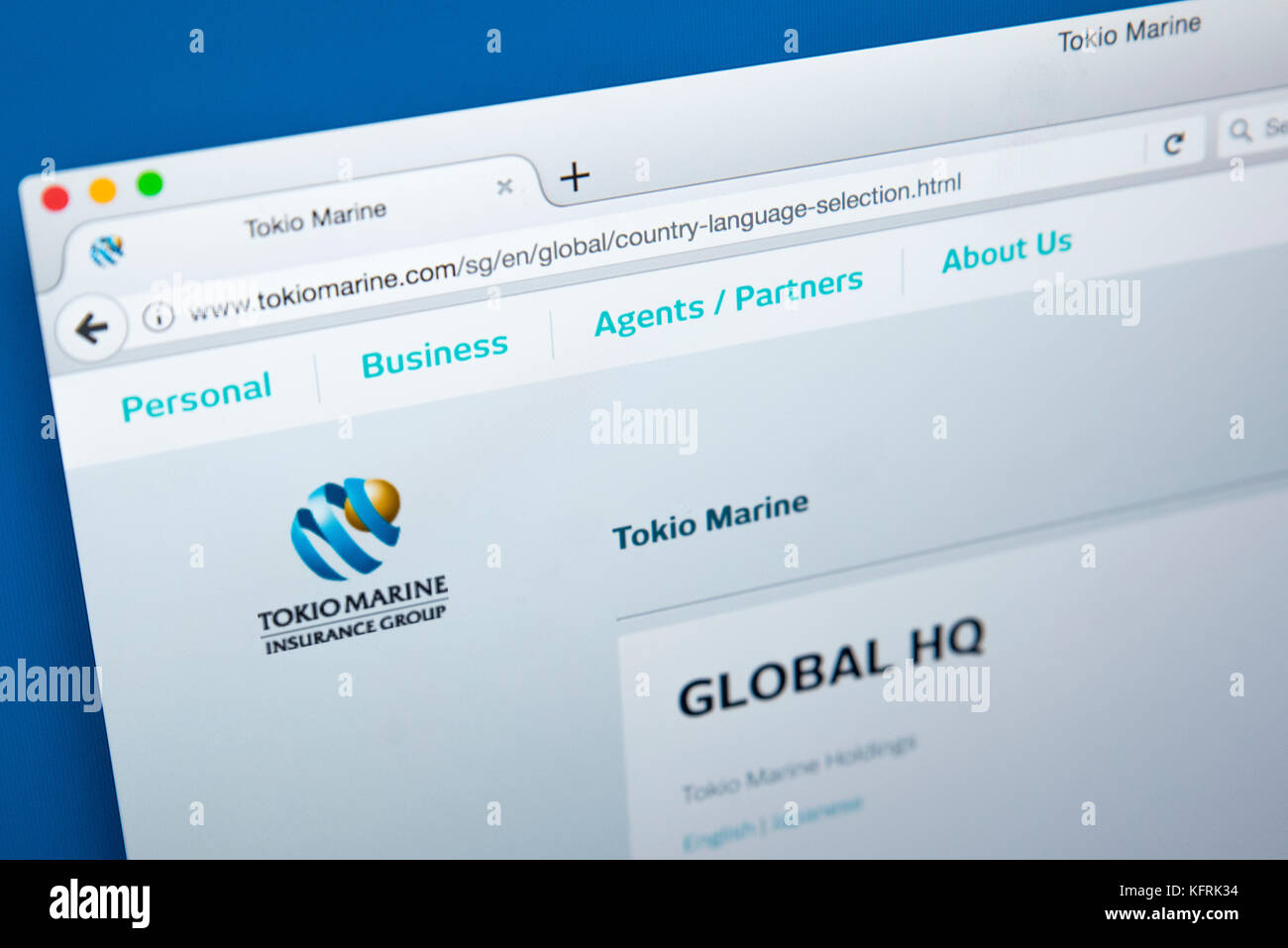 Tokio marine holding Banque de photographies et d’images à haute ...