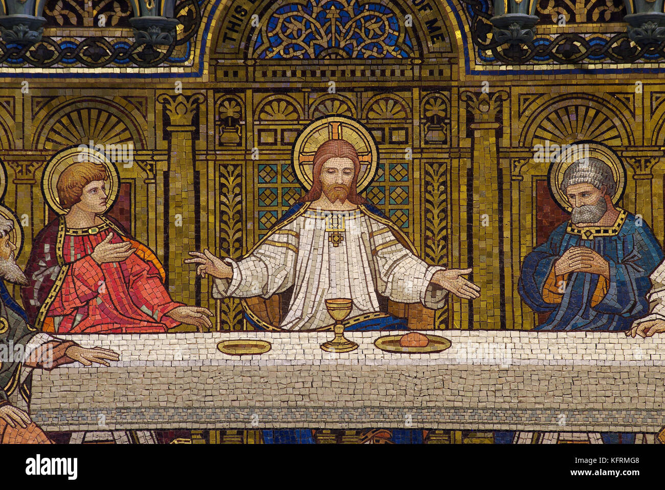 The last supper jesus Banque de photographies et d’images à haute ...