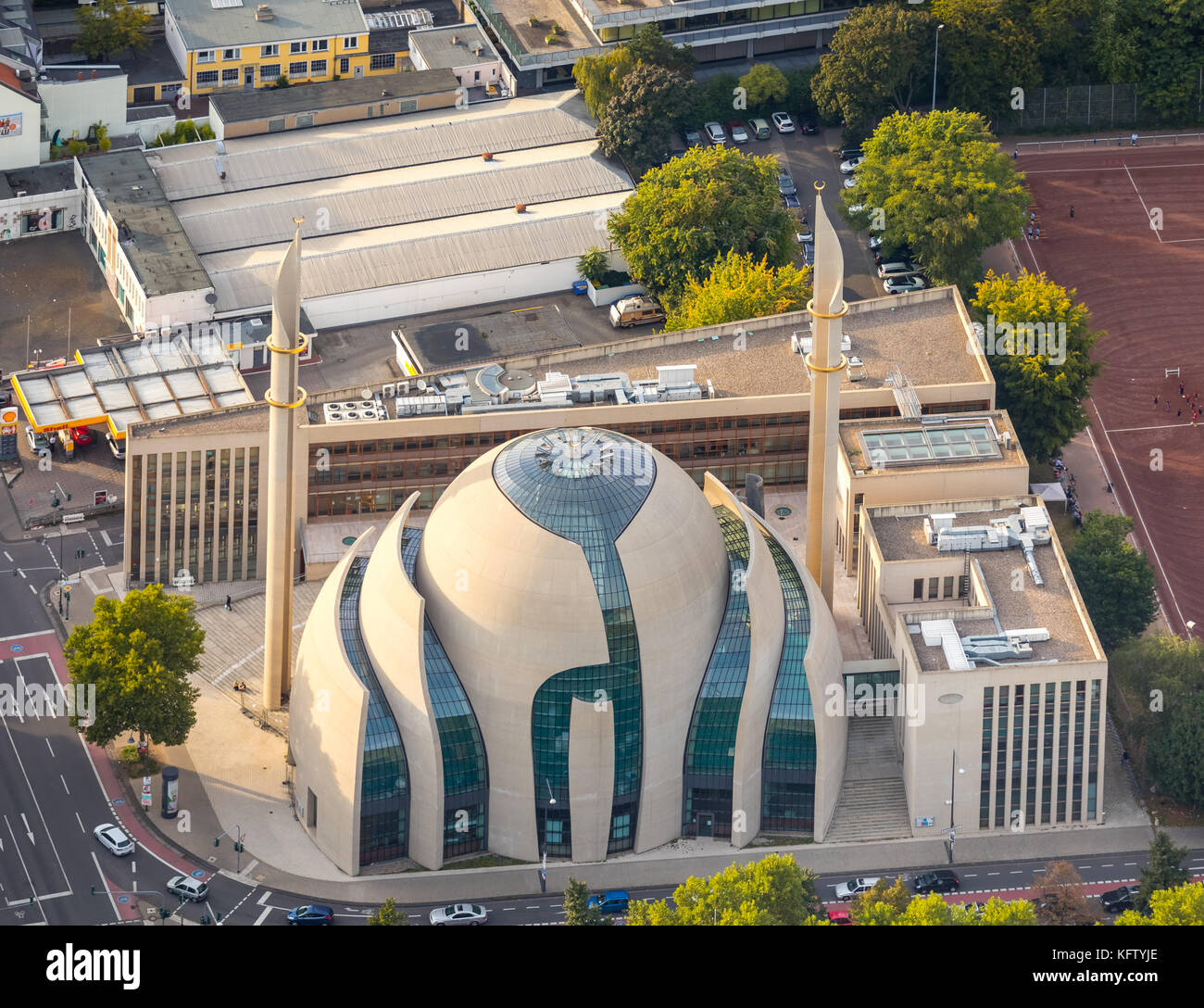 Mosquée centrale de cologne Banque de photographies et d’images à haute ...