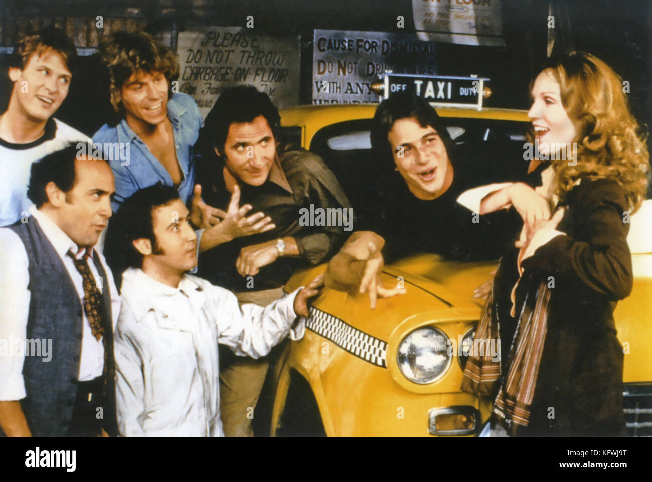 Taxi 1978-1983 Paramount série de télévision avec de gauche: Randall ...