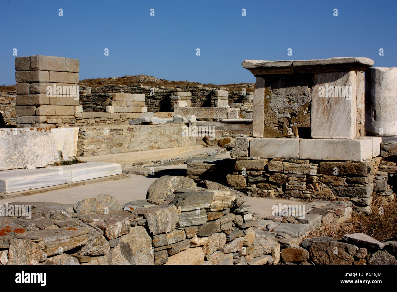 Agora des italiens delos Banque de photographies et d’images à haute ...