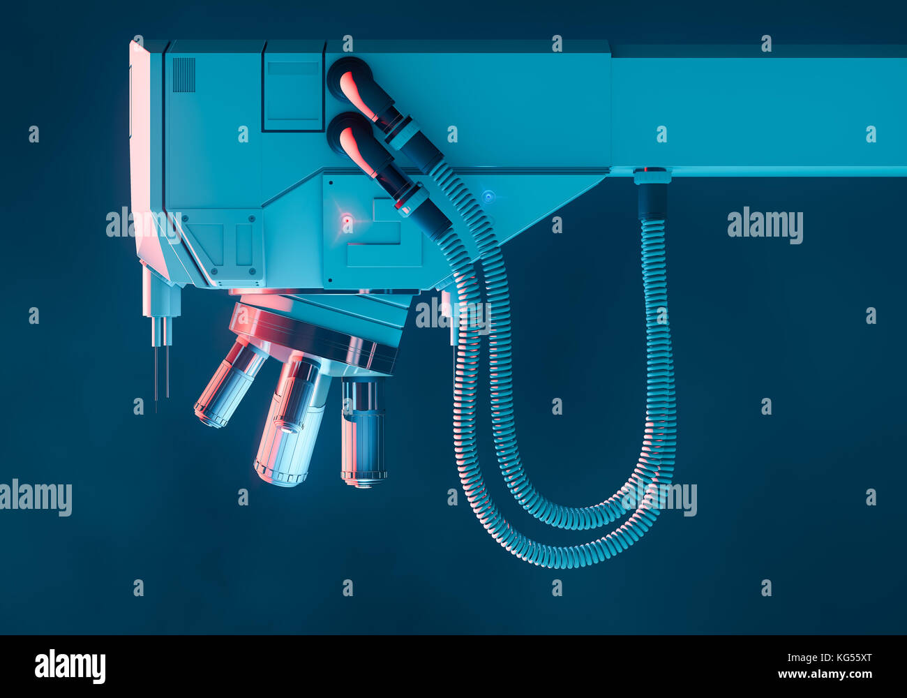 Scanning electron microscope device Banque de photographies et d’images ...