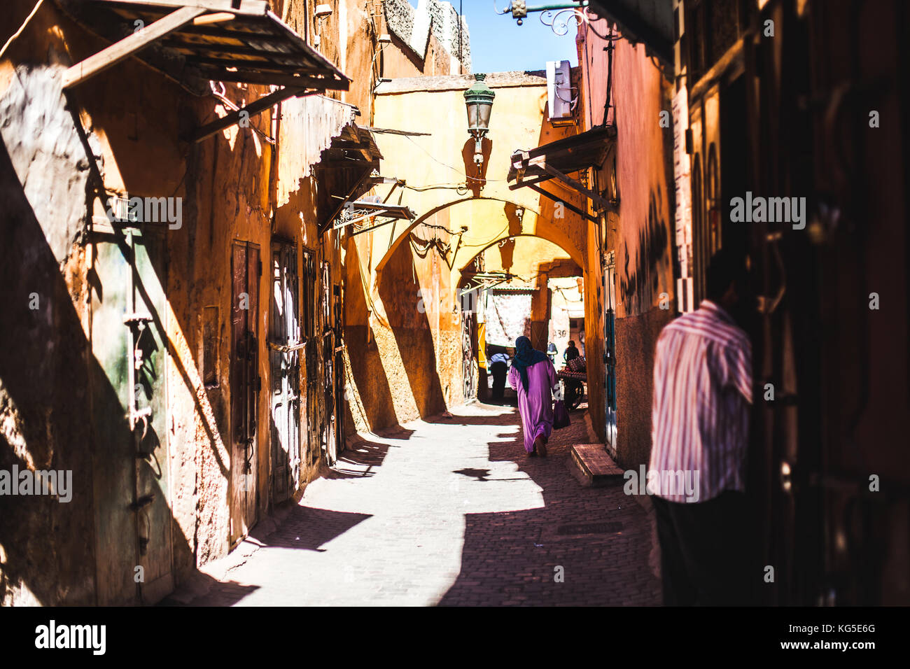 Rue de marrakech Banque de photographies et d’images à haute résolution ...