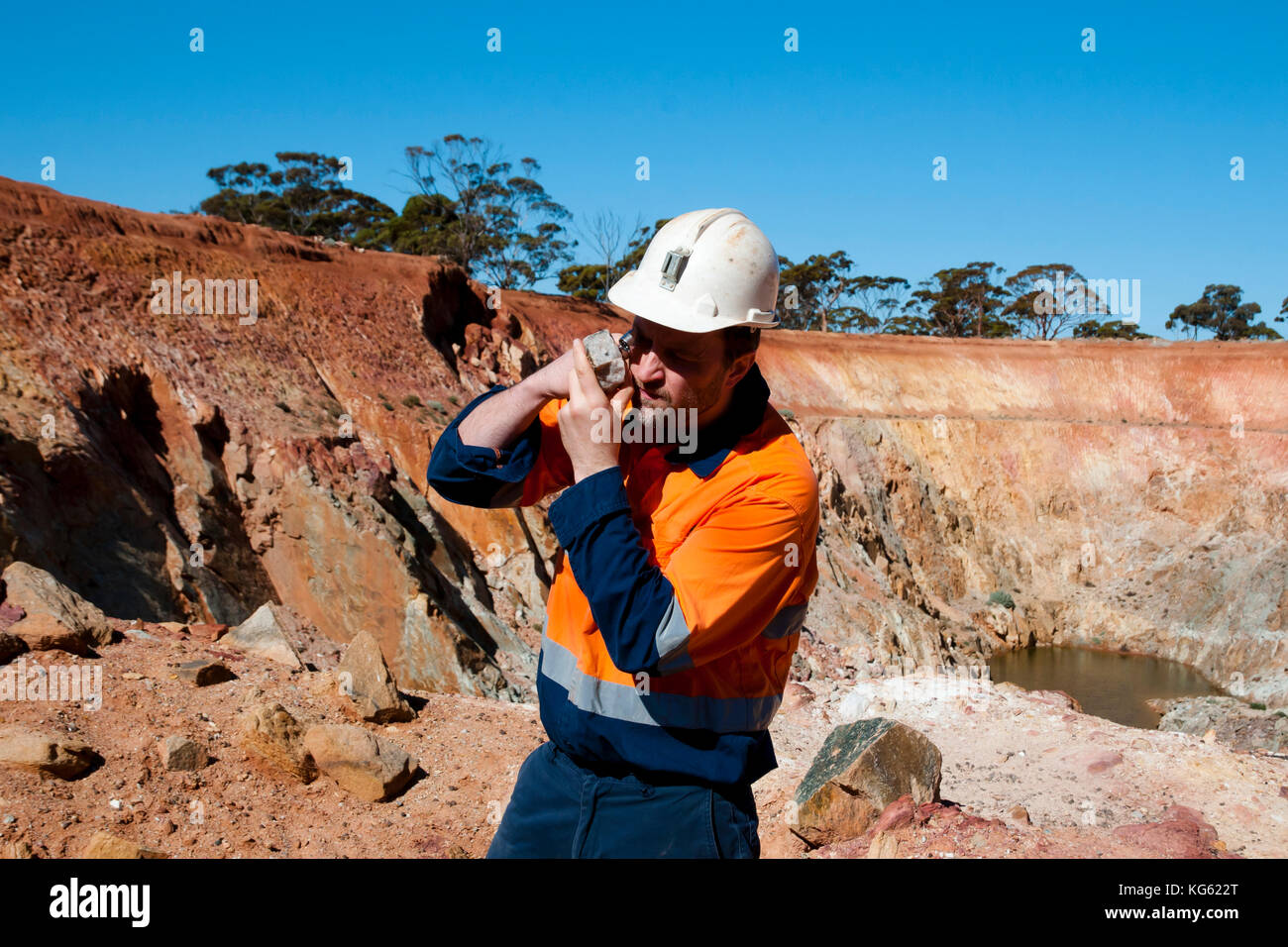 Geologist exploration Banque de photographies et d’images à haute ...