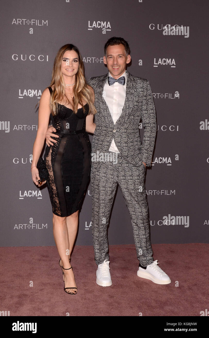 Los ANGELES, CA - NOVEMBRE 04: Marija Karan, Joel Lubin à la LACMA Art ...