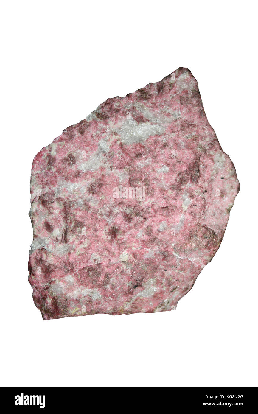 Thulite rose Banque de photographies et d’images à haute résolution - Alamy