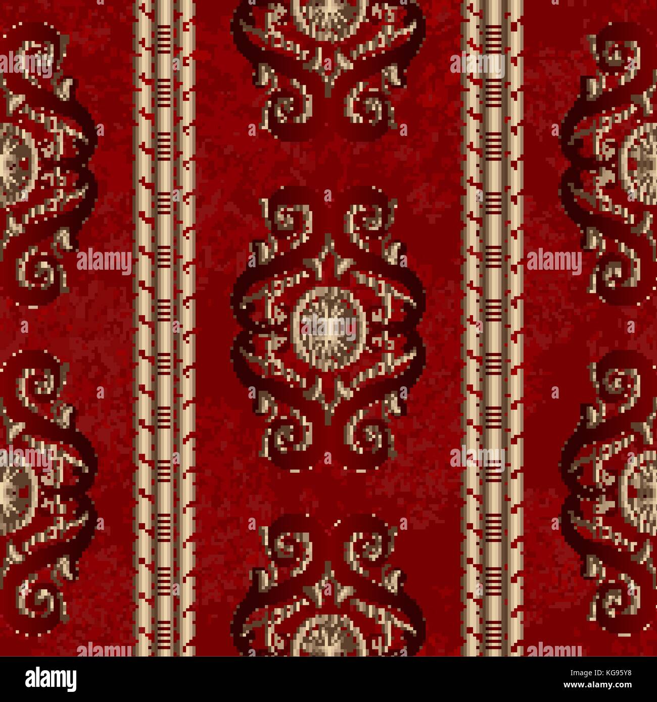 Belle en rouge Banque d'images vectorielles - Alamy