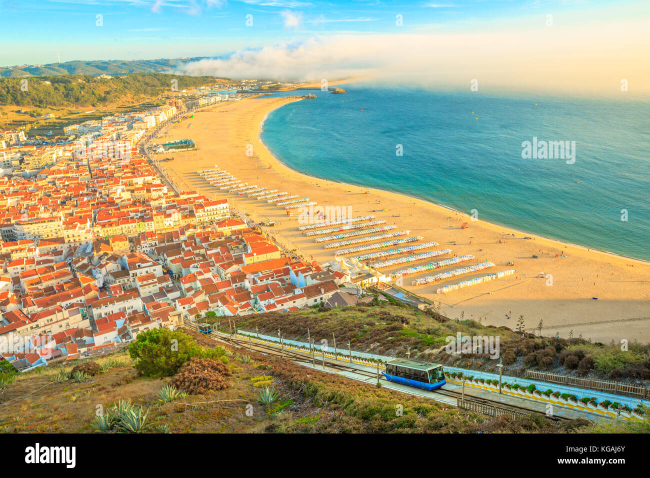 Funiculaire de nazare Banque de photographies et d’images à haute ...