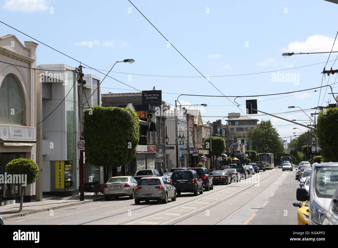 Route de toorak Banque de photographies et d’images à haute résolution ...