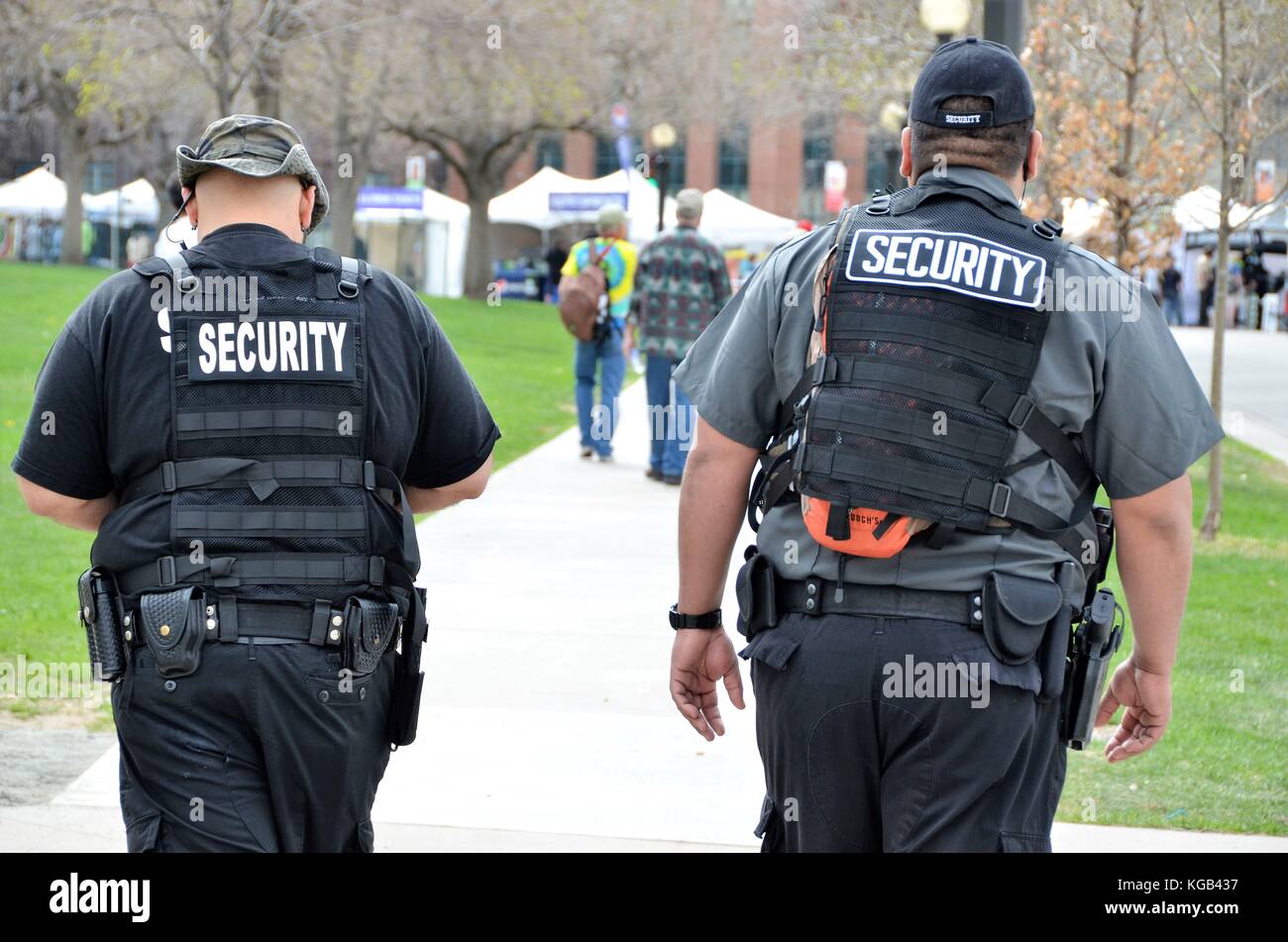 Armed security guards Banque de photographies et d’images à haute ...