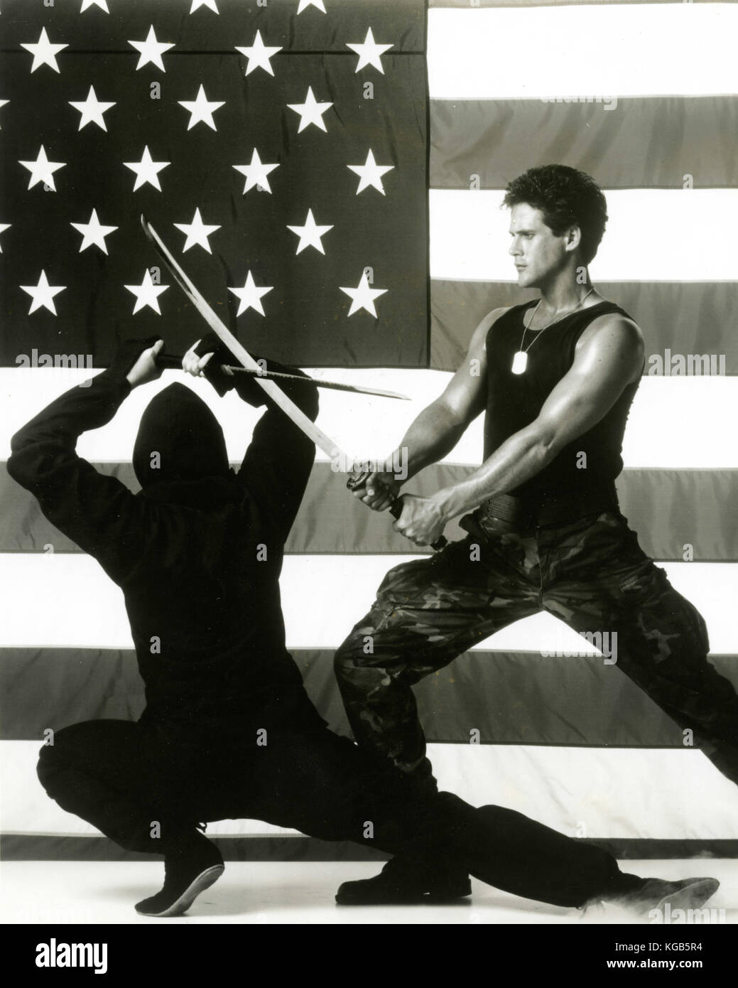 Michael Dudikoff American Ninja 1985 Banque d'image et photos - Alamy