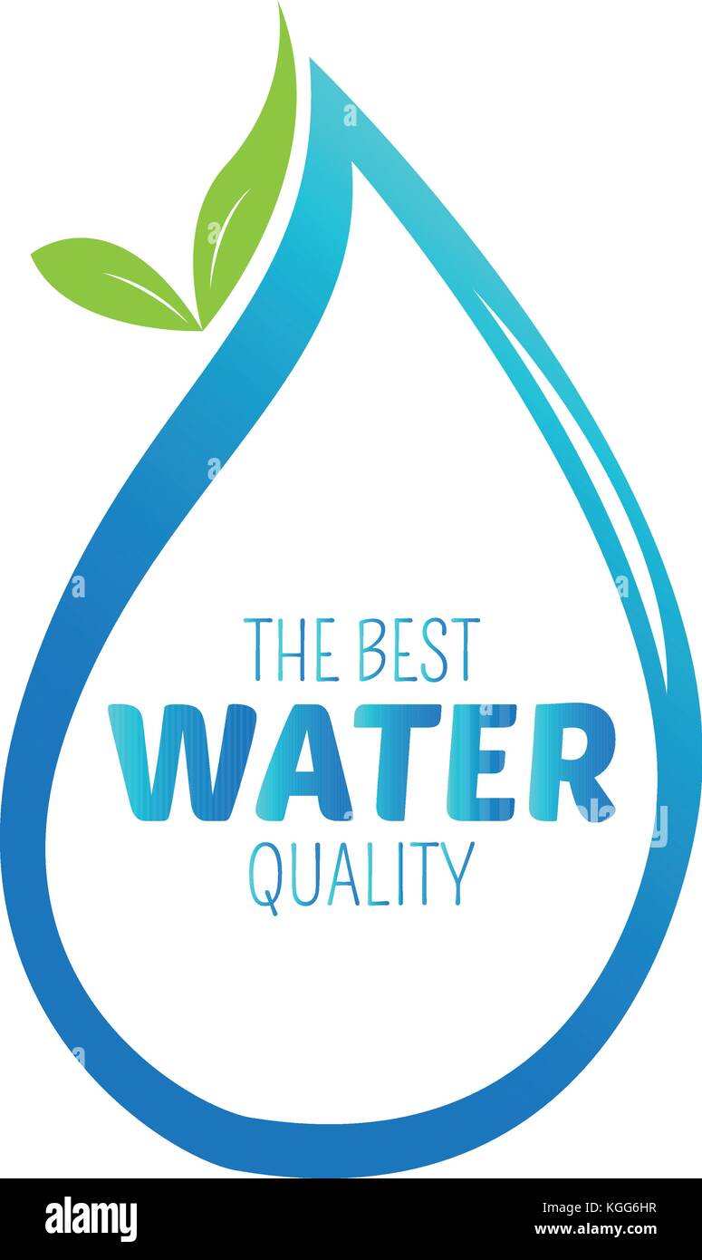 Logo de l'eau Banque d'images vectorielles - Alamy