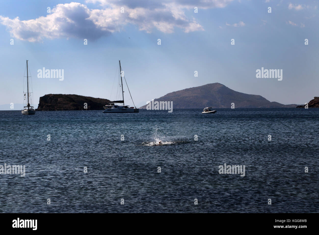 Baignade mer Banque de photographies et d’images à haute résolution - Alamy