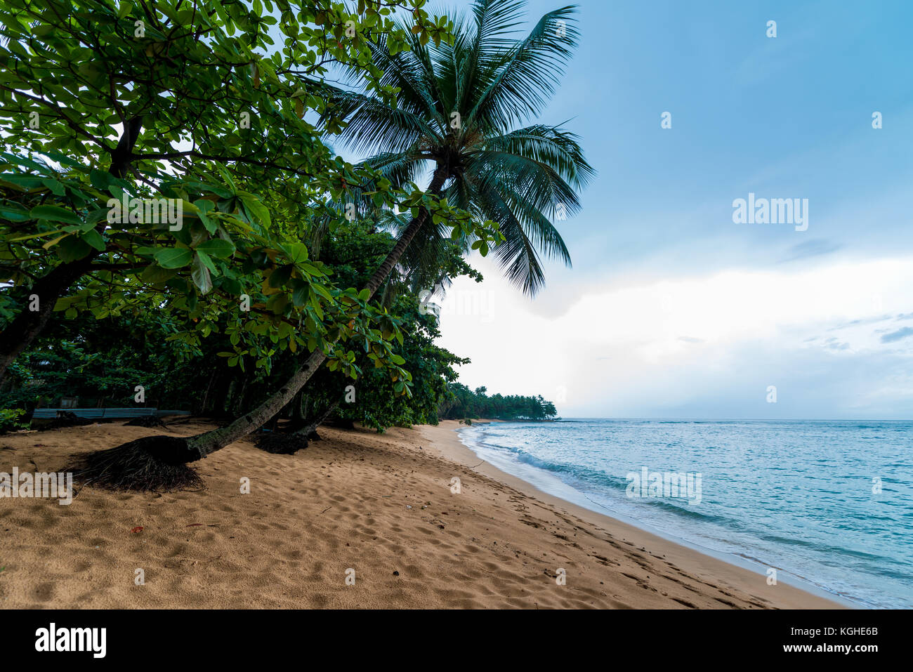Plage de Jale, São Tomé e Príncipe Photo Stock - Alamy