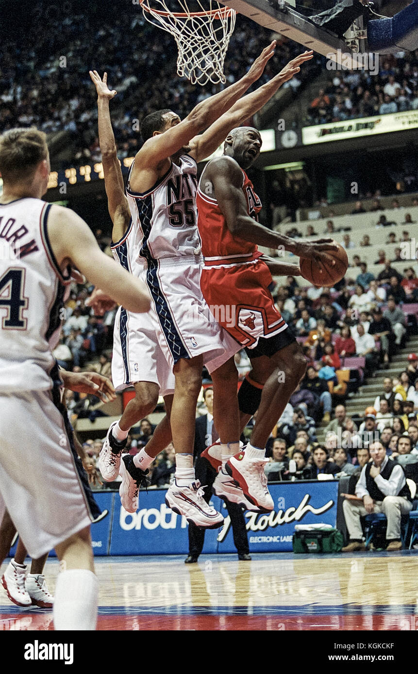 Chicago bulls michael jordan action Banque de photographies et d’images ...