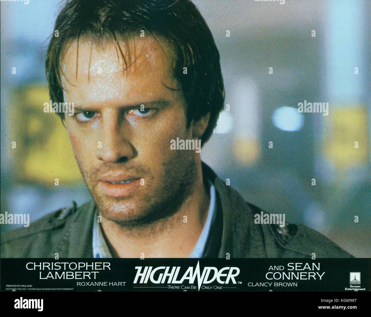 Highlander 1986 christopher lambert Banque de photographies et d’images ...