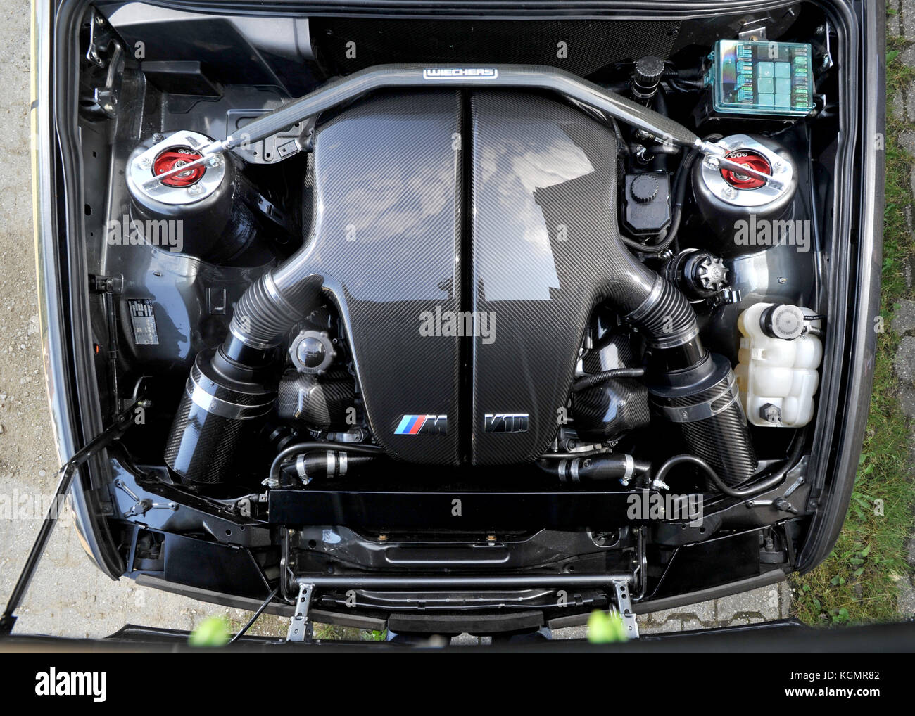 Bmw e30 m3 série 3 modifié avec un moteur V10 bmw Photo Stock - Alamy