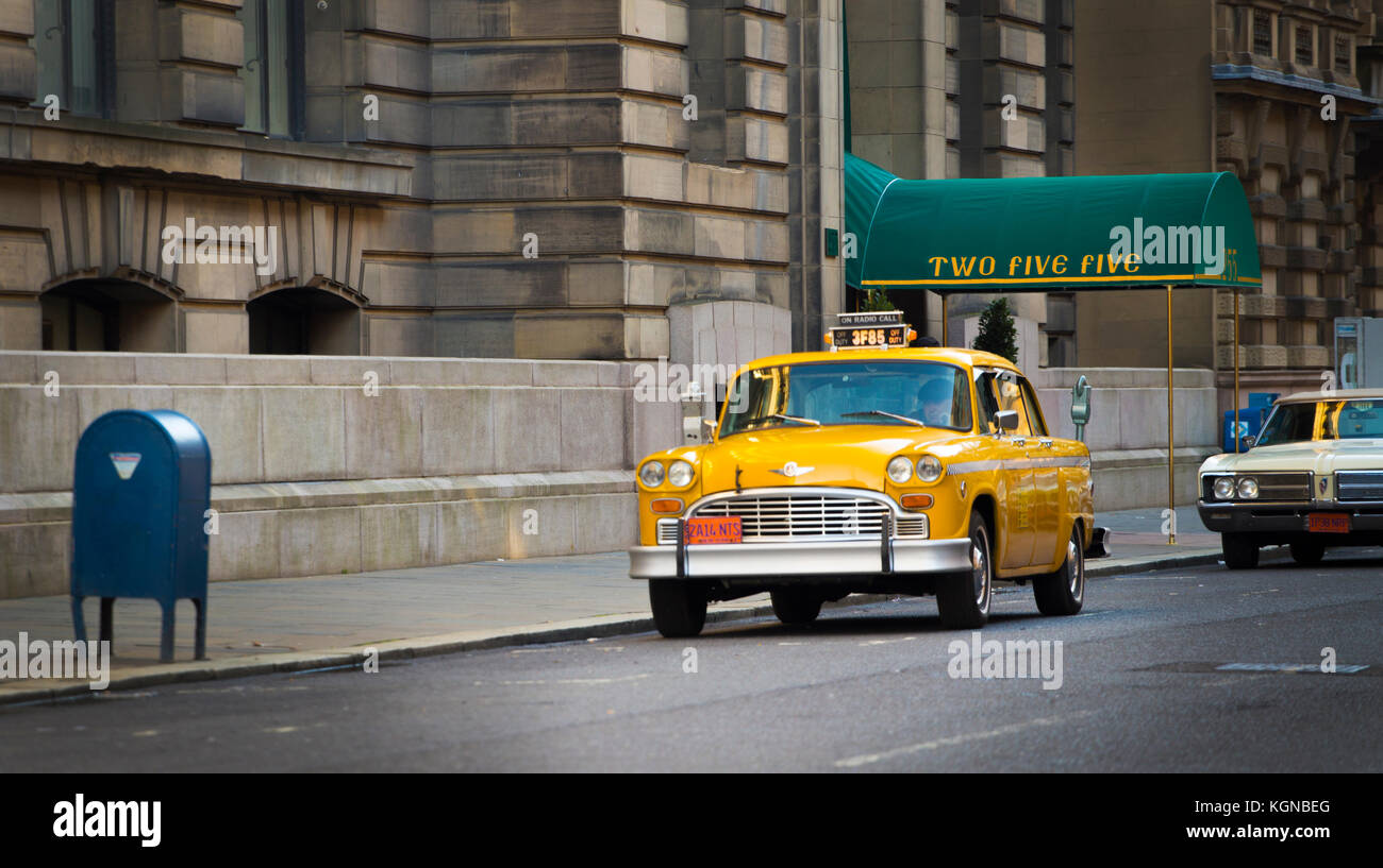 Taxi new york manhattan 80s Banque de photographies et d’images à haute ...