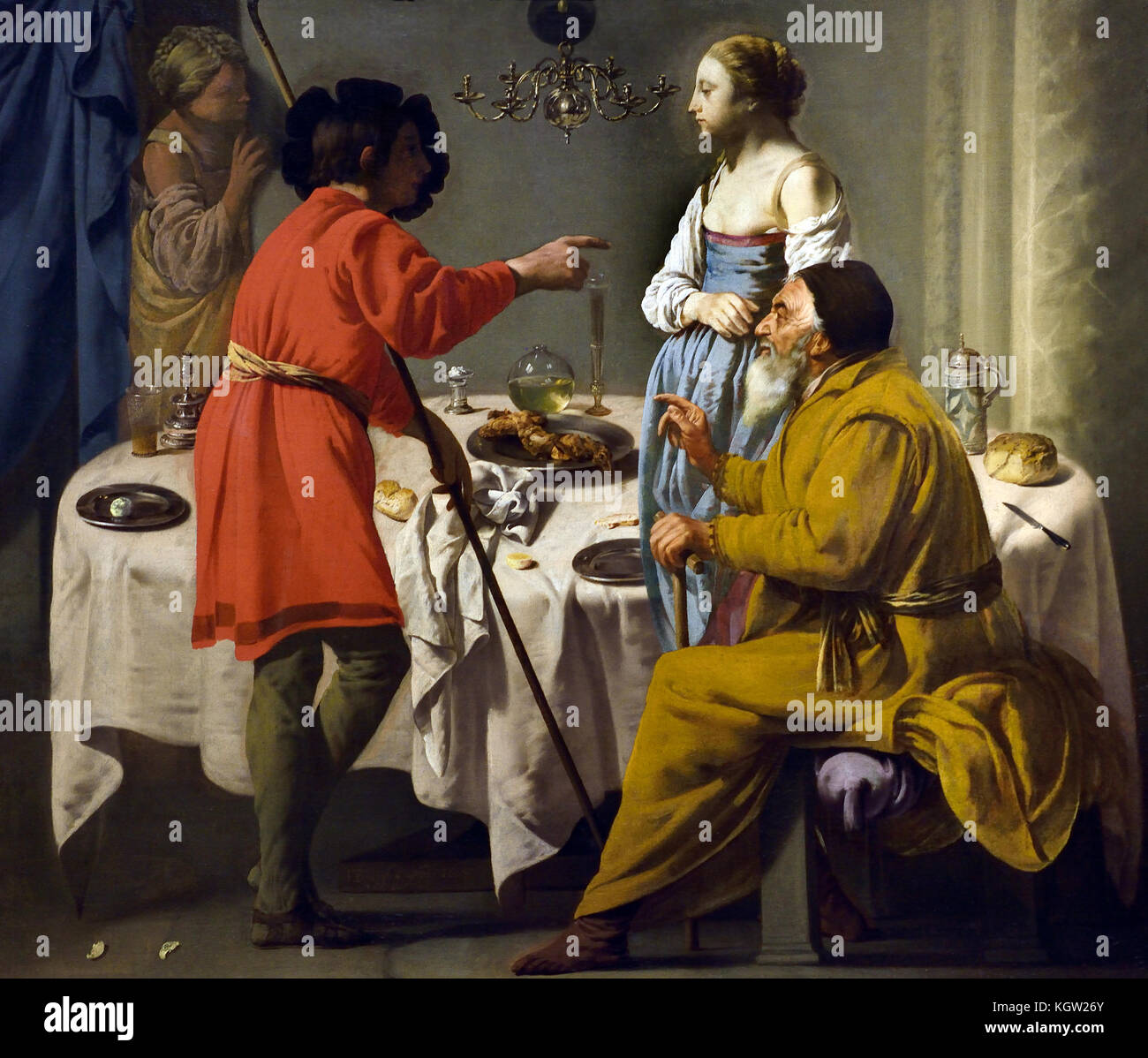 Jacob reprochant à Laban 1627 Hendrick ter Brugghen 1588 - 1629 Pays ...