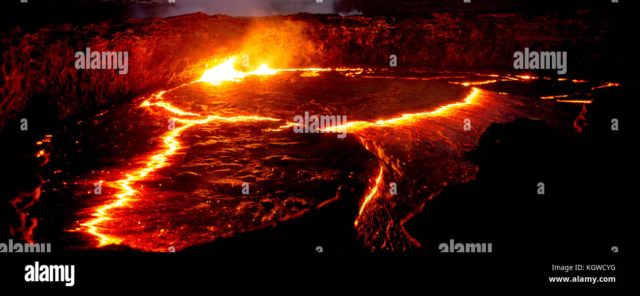 Volcan bouclier basaltique Banque de photographies et d’images à haute ...
