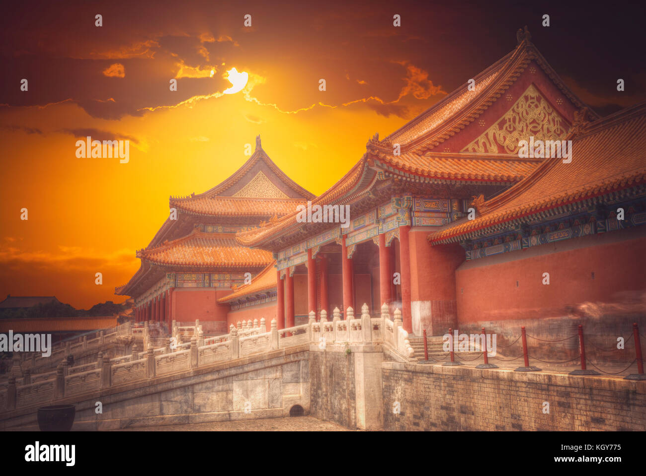 La cité interdite est le plus grand complexe de palais dans le monde ...