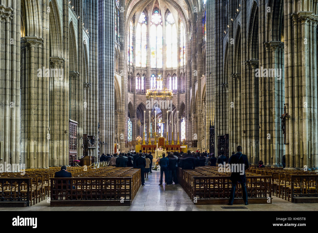 La France. Seine-Saint-Denis (93). Basilique de Saint-Denis. Nécropole ...