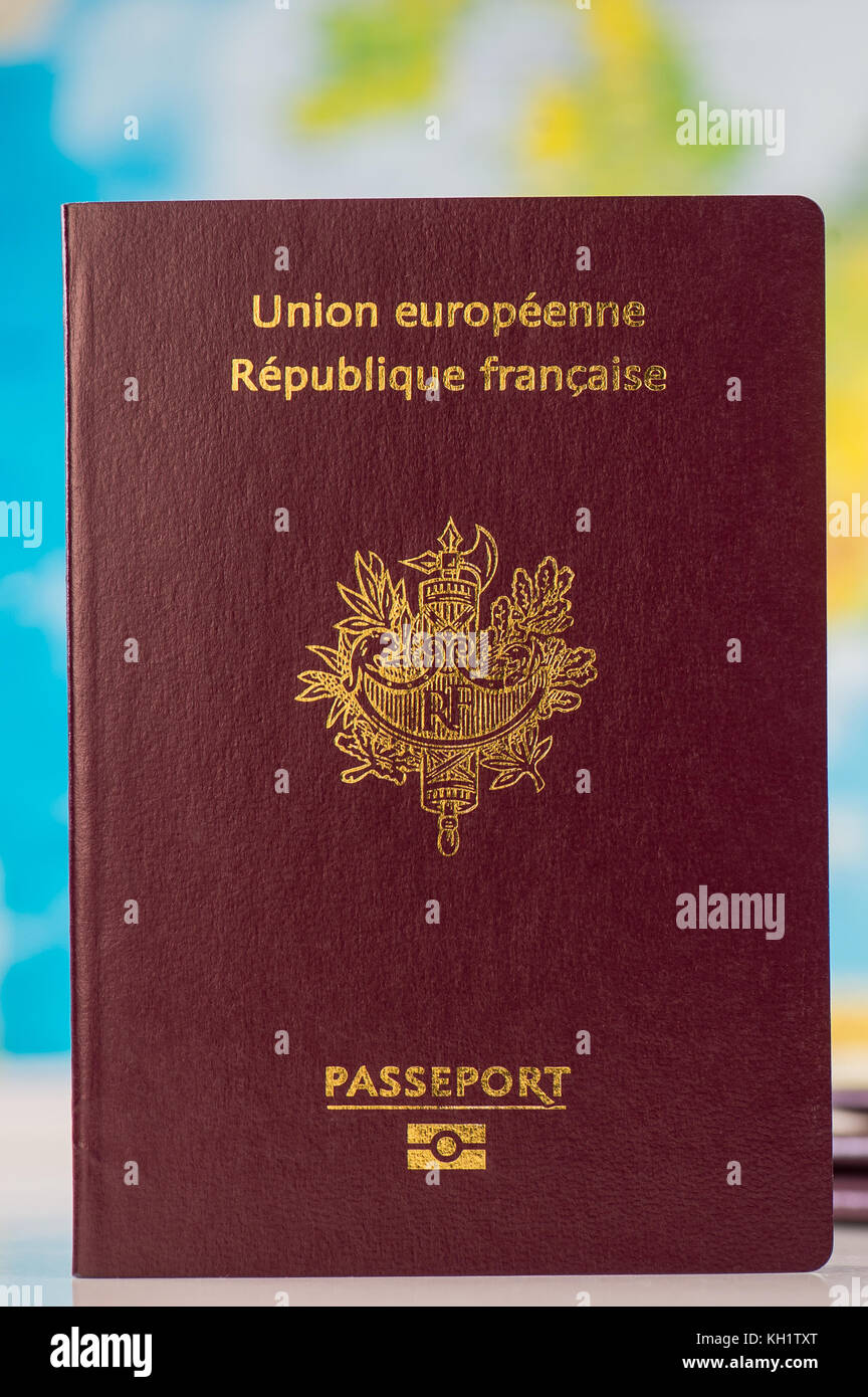 Passeport Français Banque d'image et photos - Alamy