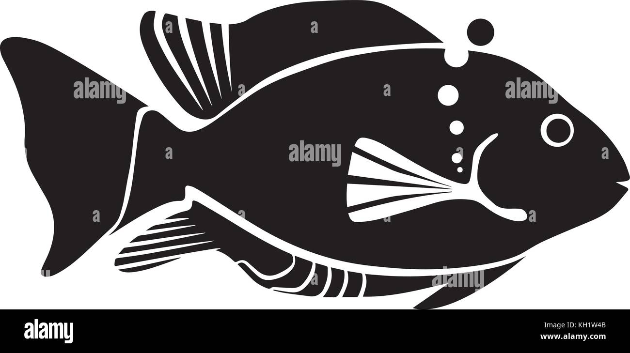 Des poissons illustration Banque d'images vectorielles - Alamy