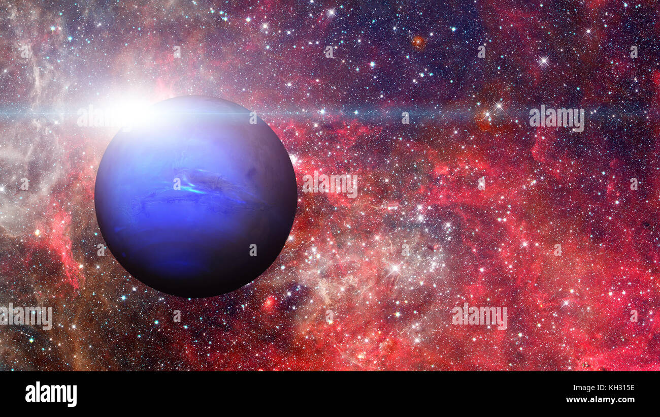 Lune de neptune Banque d'image et photos - Alamy