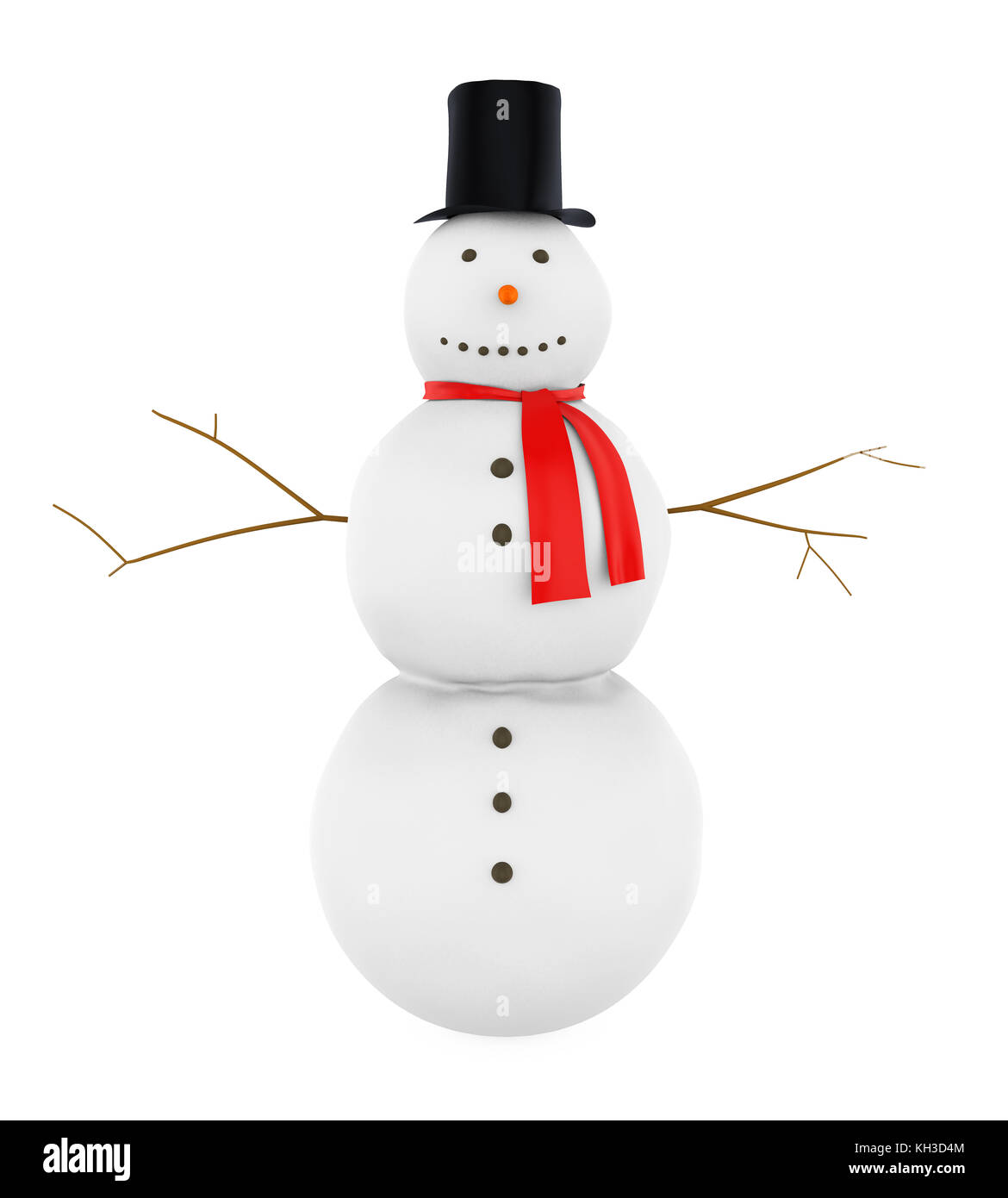 Bonhomme blanc 3d illustration Banque d'images détourées - Alamy