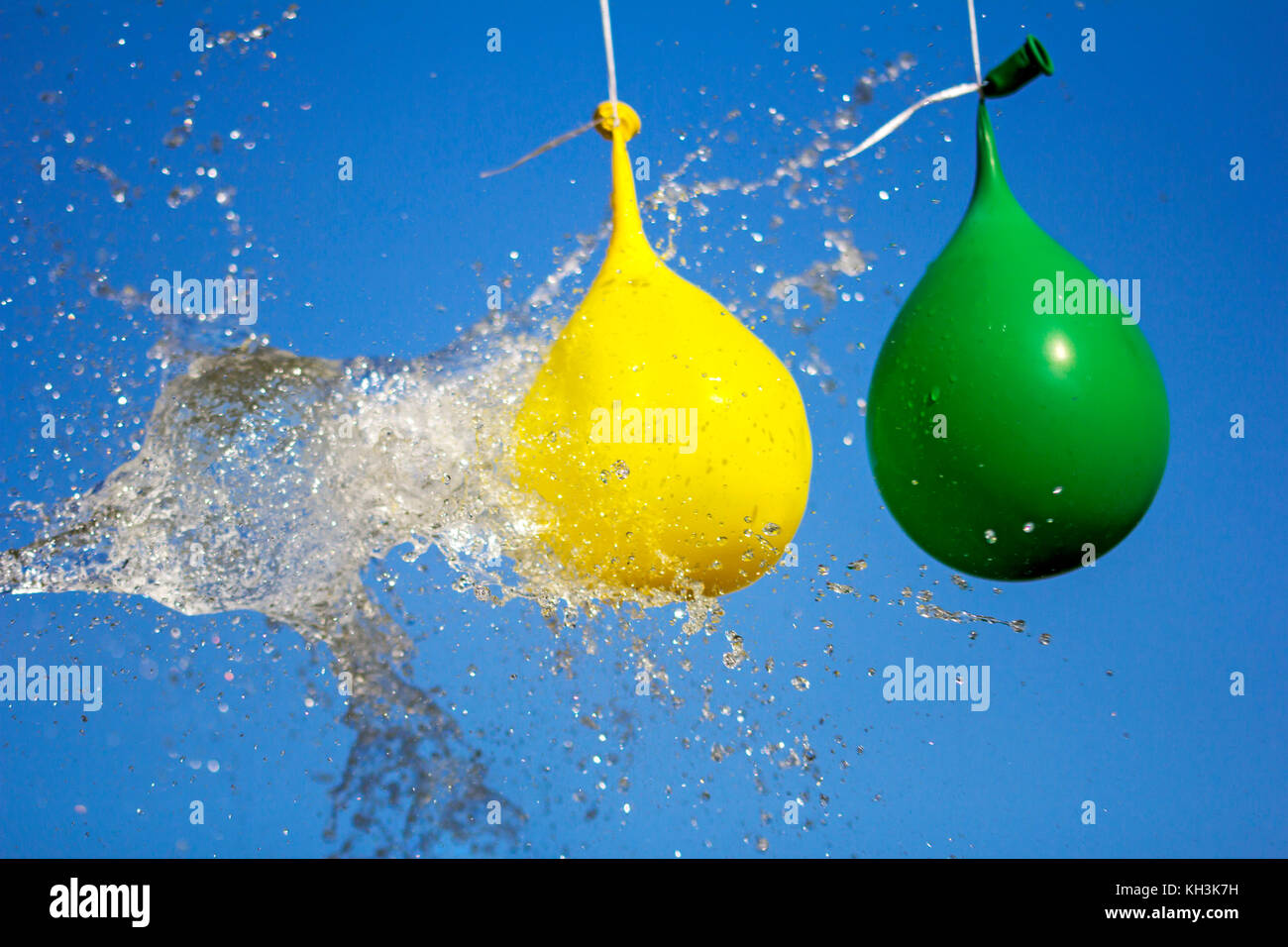 Explosion de ballon Banque de photographies et d’images à haute ...