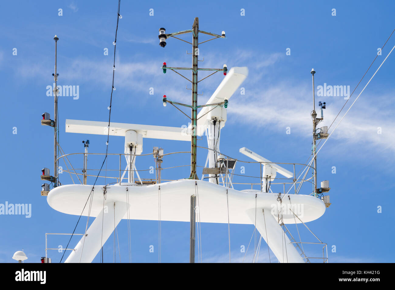 Radar des navires Banque de photographies et d’images à haute ...